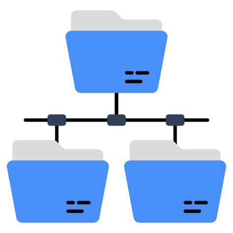 folder network free networking icons
