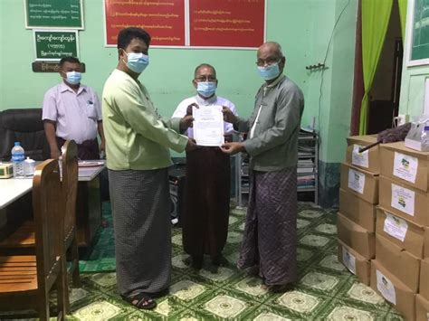 ကွမ်းခြံကုန်းမြို့နယ်အသင်းရန်ကုန်မှ ကိုဗစ် ၁၉ရောဂါကြိုတင် ကာကွယ်ထိန