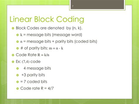 Ppt Low Density Parity Check Ldpc Code Implementation Powerpoint