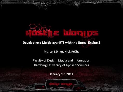 Developing A Multiplayer Rts With The Unreal Engine 3 Pdf
