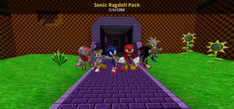Sonic Ragdoll Pack Mod For Garrys Mod Gmod Mods