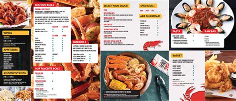 Menu At Hook And Reel Cajun Seafood And Bar Middletown