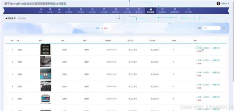 基于springboot的会议室预定管理系统（源码讲解视频lw）会议室预约管理系统 源码 Csdn博客