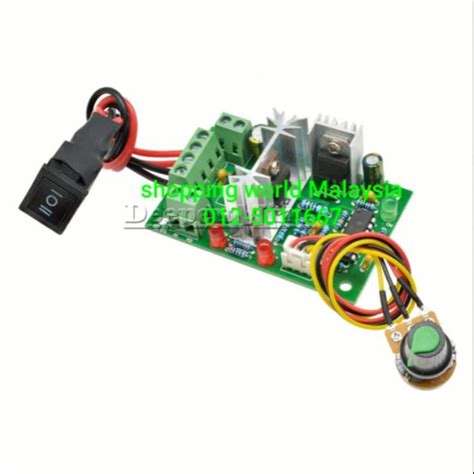 V V V V W PWM Adjustable Volt DC Motor Speed Controller CCM Shopee Malaysia