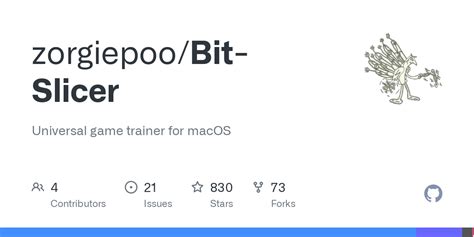 Github Zorgiepoobit Slicer Universal Game Trainer For Macos