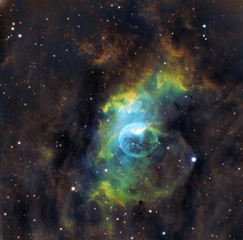 Bubble Nebula Sho Telescope Live