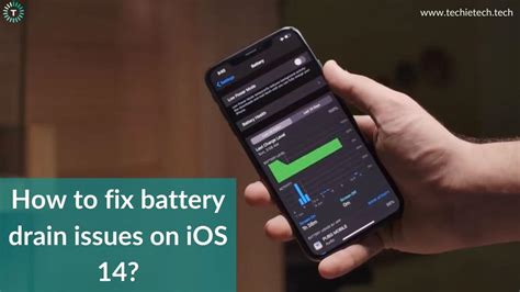 How To Fix Ios 14 Battery Drain Issues Techietechtech