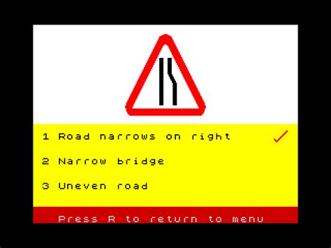 Highway Code Images LaunchBox Games Database