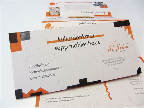 Sepp Mahler Haus Grafik Brandner