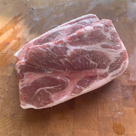 Pork Butt Steak Fresh Valley Farms