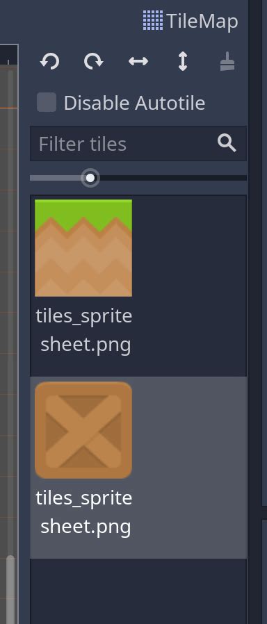 how to delete tiles from tilemap menu r godot