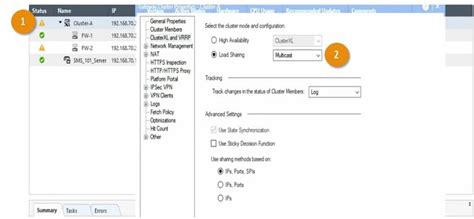 Checkpoint Ha Activestandby And Load Sharing In Clusterxl Network