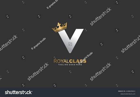 V 로고 킹과 크라운 브랜드의 편지 스톡 벡터로열티 프리 2188639411 Shutterstock