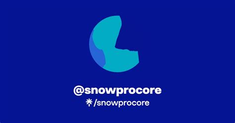 snowprocore linktree
