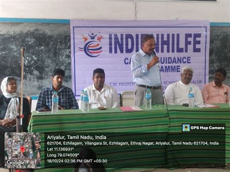 Mohammed Iqbal On Linkedin Career Counselling Guidance Programme To Current Higher Secondary