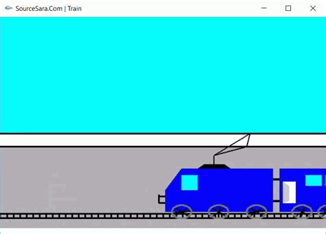 سورس حرکت قطار با Opengl به زبان C سورس سرا