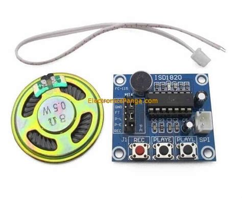 ISD1820 Voice Record Sound Recording Recorder Player Module Star International