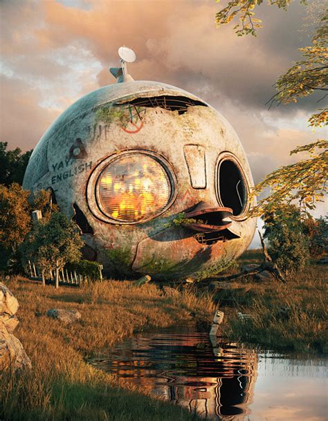 Octane 写实 场景 材质 渲染 生物 磨损