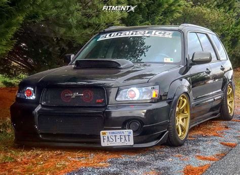 2004 Subaru Forester Xt With 18x975 Xxr 551 And Continental 255x40 On