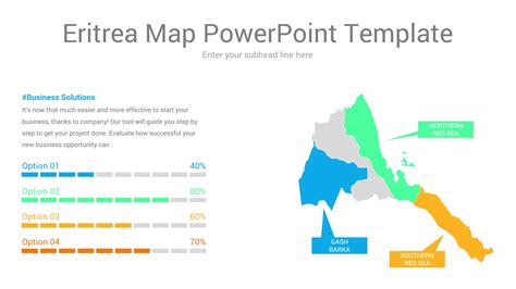 Eritrea Map Powerpoint Template CiloArt