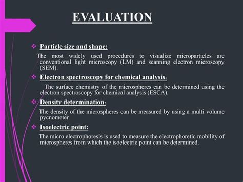 Formulation And Evaluation Of Glibenclamide Microsphere Drug Delivery System Pptx