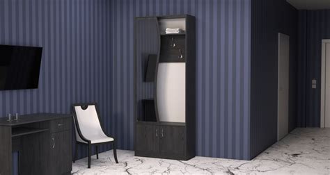 Шафа ГКШ №3 з вішаком Континент ⇨ Шафи для вітальні ціна 5 924 00 грн