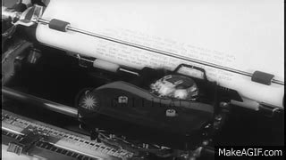 The IBM Selectric Electric Typewriter On Display In New York HD Stock Footage On Make A GIF