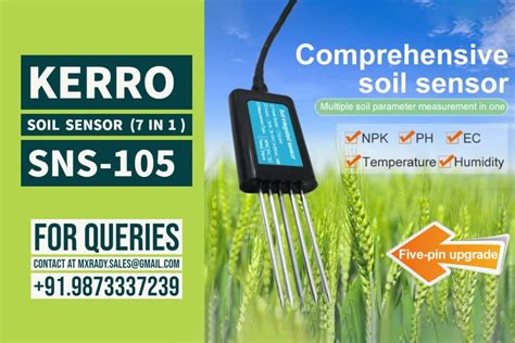Soil NPK Sensor 7 In 1 Sensor Kerroscale
