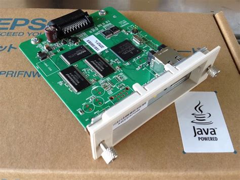 Epson Ethernet Interface Card Prifnw7をvp 2300にセット 高知と言えば、よさこい祭り