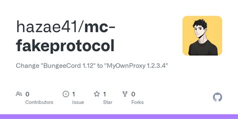 Github Hazae Mc Fakeprotocol Change Bungeecord To Myownproxy