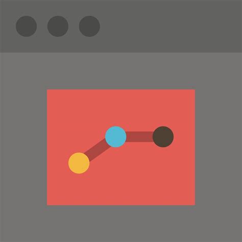 Analytics Communication Interface User Flat Color Icon Vector Icon Banner Template 13296208