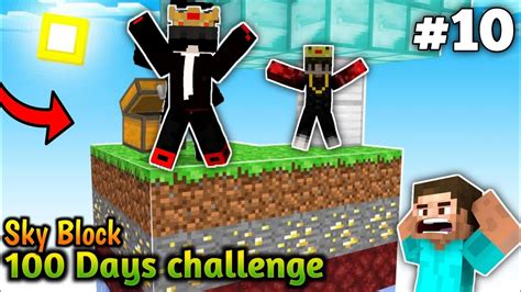 Days Survive In Skyblock Island Hardcore Minecraft Youtube