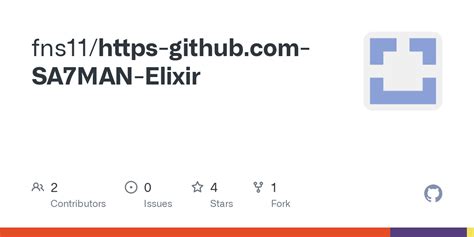 Github Fns11 Sa7man Elixir