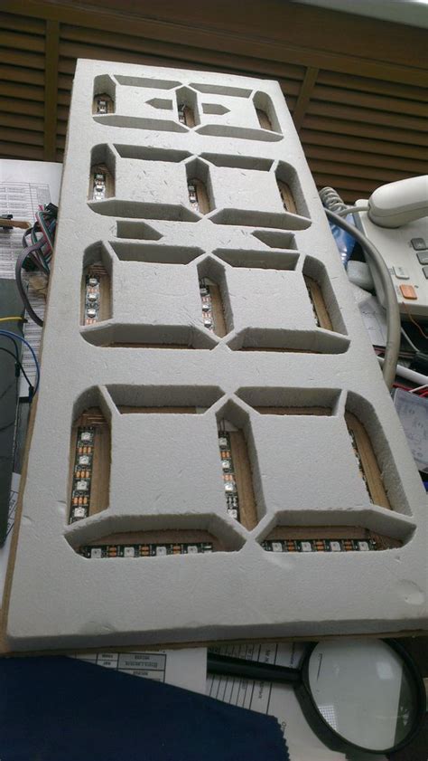 A Large White Object Sitting On Top Of A Table