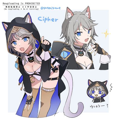 Cipher Honkai And 1 More Drawn By Satorigame Danbooru