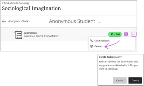 As A Babe How Do I Delete A Post From Blackboard