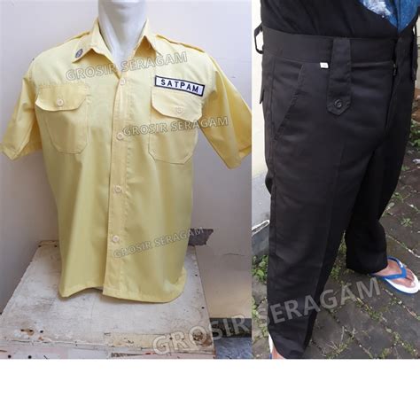 Jual Seragam Pdh Security Seragam Pdh Satpam Terbaru Shopee Indonesia