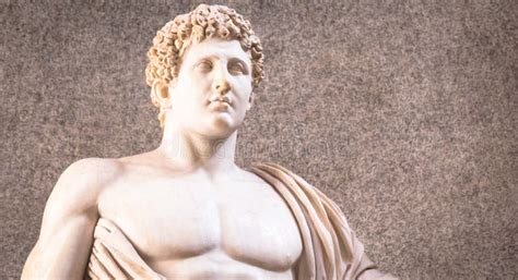 Marble Statue With Naked Sensual Chest Stock Photo Image Of Sexual