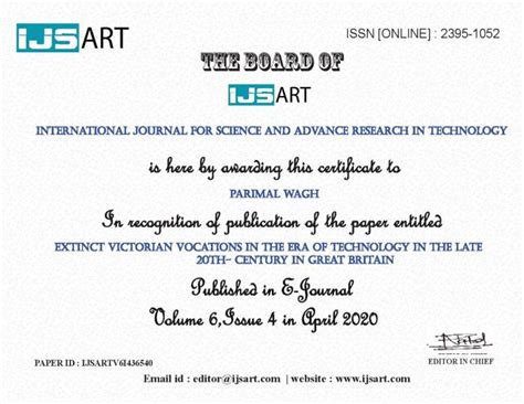 parimal wagh on linkedin research publication