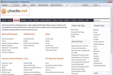 Print Edit Edit Pages Before Printing In Firefox GHacks Tech News