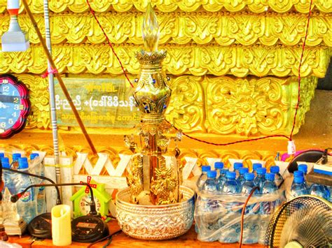 ဖားဆောင်းမြို့ဝင် ရတနာစျာန်အောင်စေတီတော်မြတ်ကြီး၌ အသစ်တင်လှူမည့် စိန်ဖူးတော်သစ်မြို့တွင်း တစ်ပတ