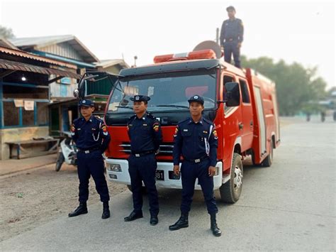 မာန်အောင်မြို့တွင်မီးဘေးအန္တရာယ် ကြိုတင်ကာကွယ်ရေး အသိပညာပေးနှိုးဆော