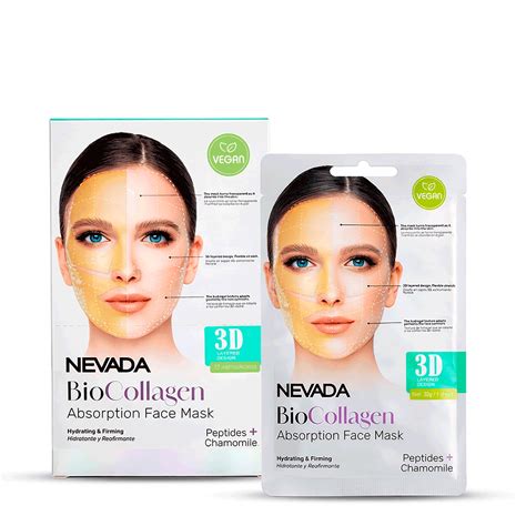 Mascarilla Biocolágeno Peptidos Manzanilla Nevada 12 Sobres Nevada