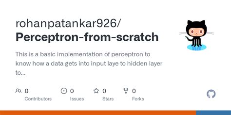 GitHub Rohanpatankar926 Perceptron From Scratch