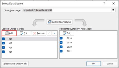 Add Dynamic Totals To A Stacked Column Chart And 4 Formatting Tips