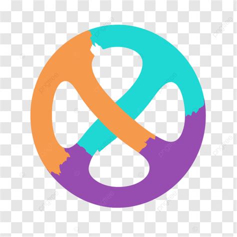 원 안에 다채로운 모양의 로고 벡터 흰색 배경에 무한대의 단순한 다채로운 아이콘 그림자 없음 작은 프레임 중앙 Png 일러스트 및 벡터 에 대한 무료 다운로드