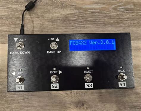 Peak Programmable Midi Foot Controller Midi Foot Switch Fcb4x2 £193