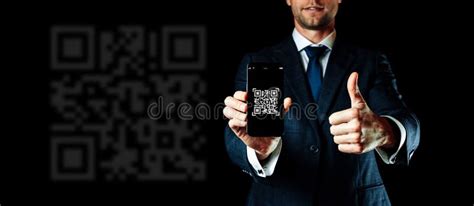 Scan Qrcode Digital Mobile Smart Phone With Qr Code Scanner On Smartphone Screen For Payment