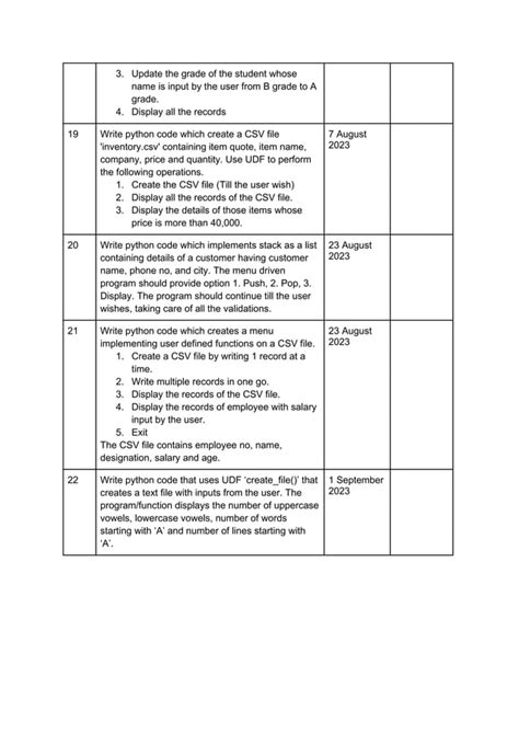 Computer Science Practicalpdf