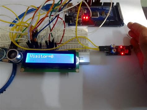 ভিজিটর কাউন্টার প্রজেক্ট How To Make Visitor Counter Using Arduino